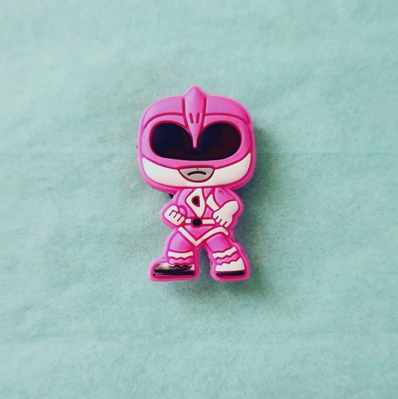 CROCS | Accessories | 75 Mighty Morphin Power Rangers Pink Ranger Croc ...